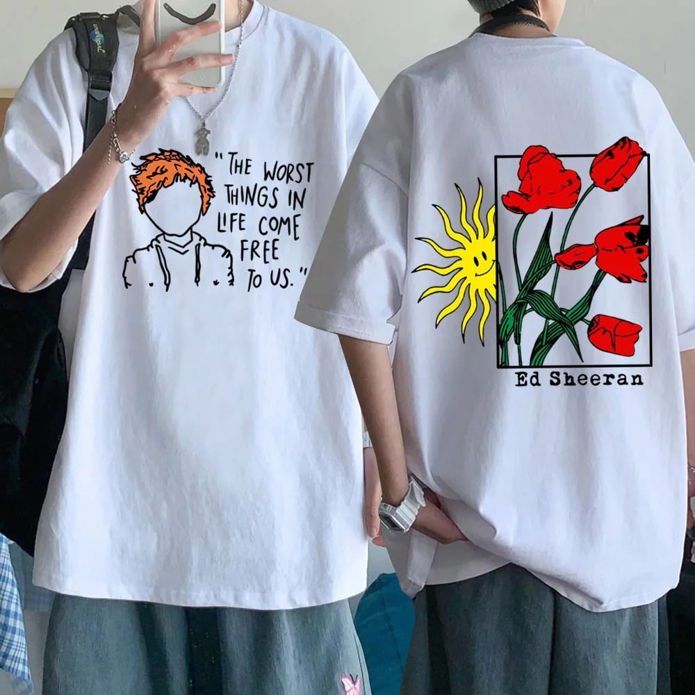 Album Inspired Music Graphic Tee Fashion Crewneck Short Sleeve Man ...