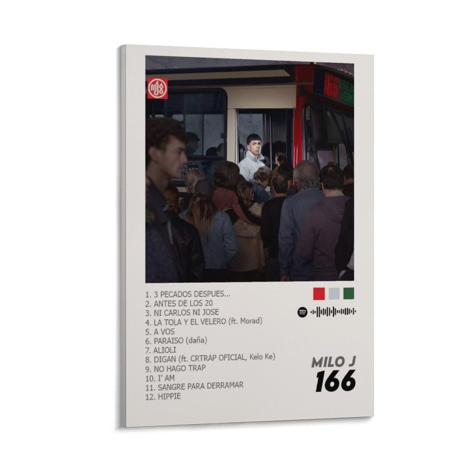 Album Milo J 166 Poster Canvas Wall Art Posters For Room Aesthetic And ...