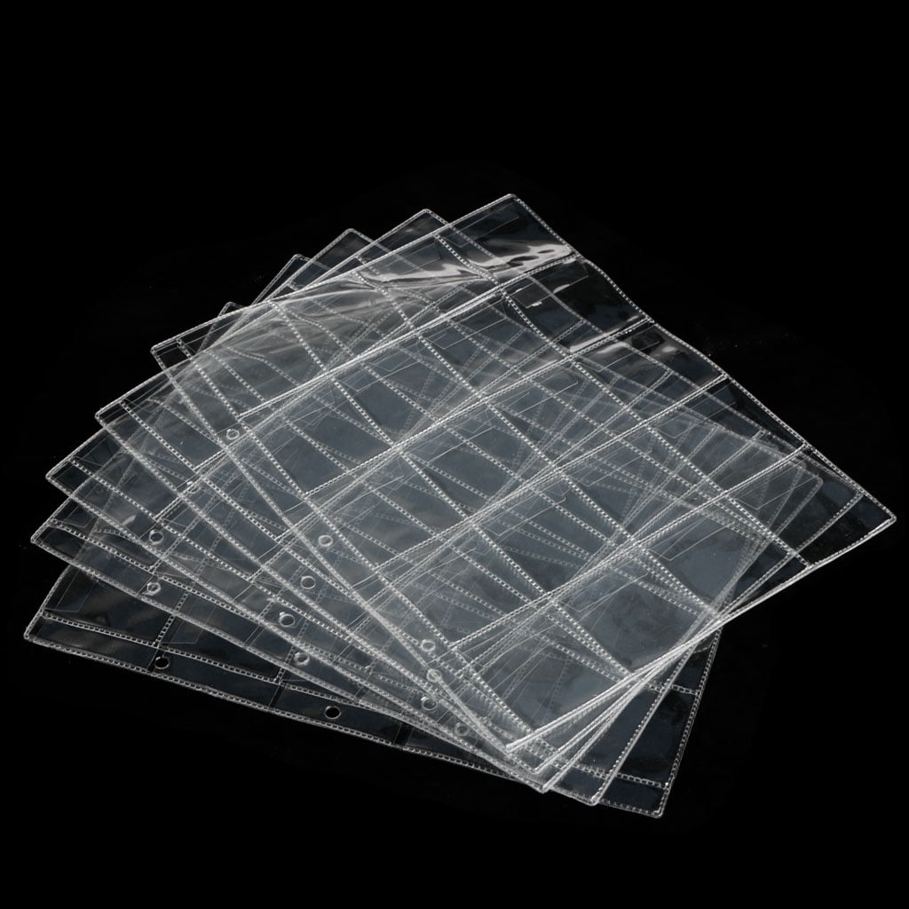 Album Pages 20 Pockets Money Coin Holder Storage Note Currency ...