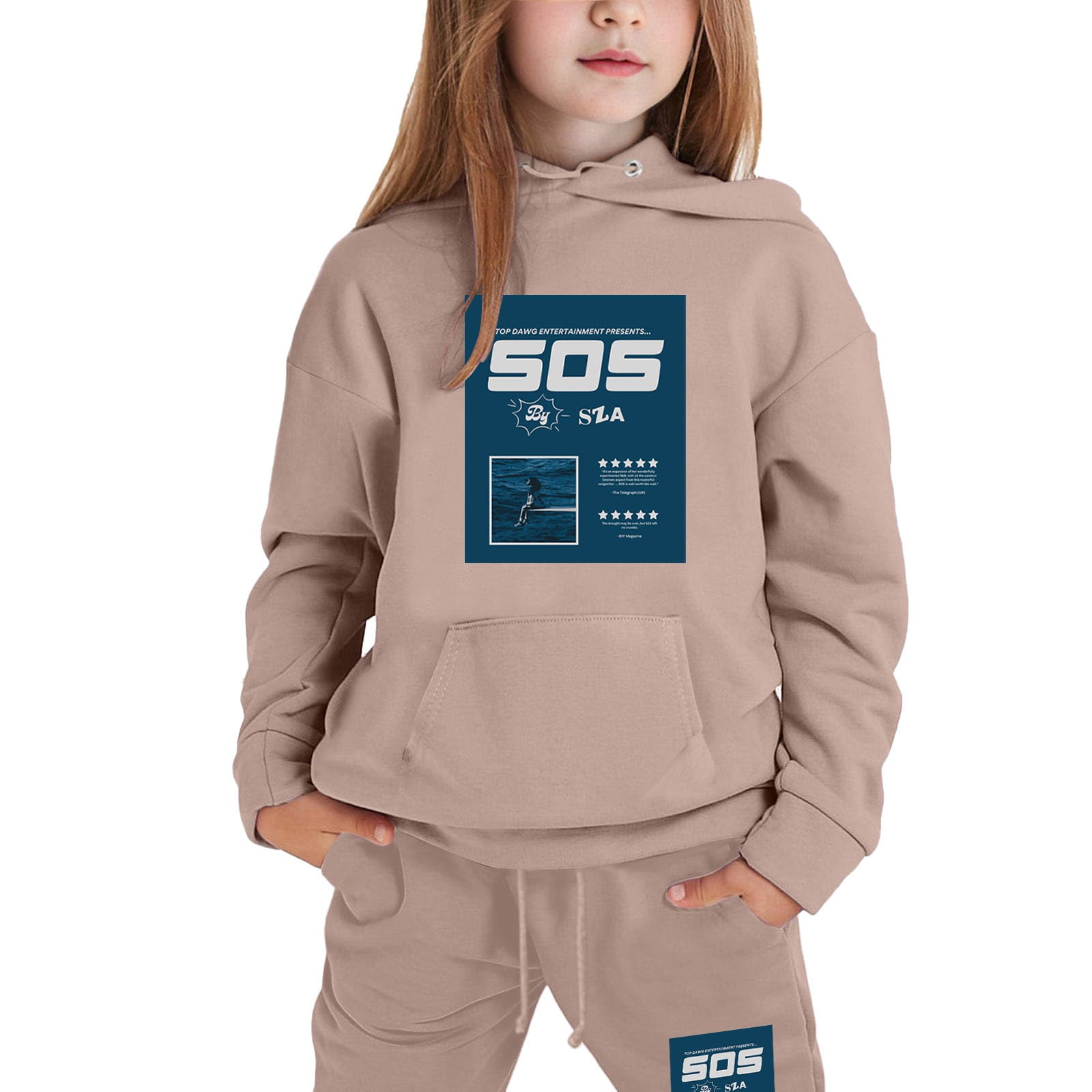 Album Sos Hoodie By Singer S-Z-A Music Fans Long Sleeve Hoodies 𝑮Ood ...