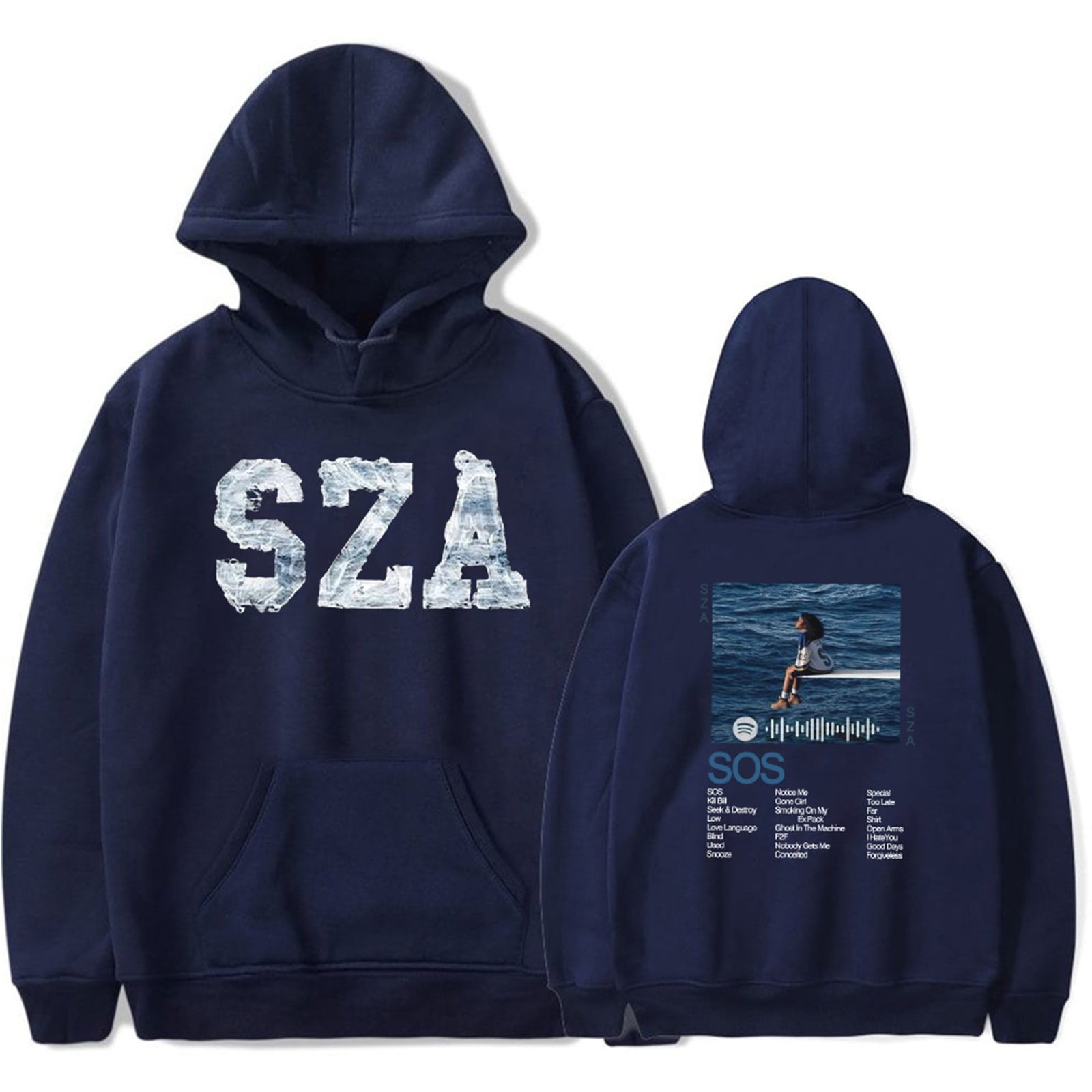 Album Sos Hoodie By Singer S-Z-A Music Fans Long Sleeve Hoodies 𝑮Ood ...