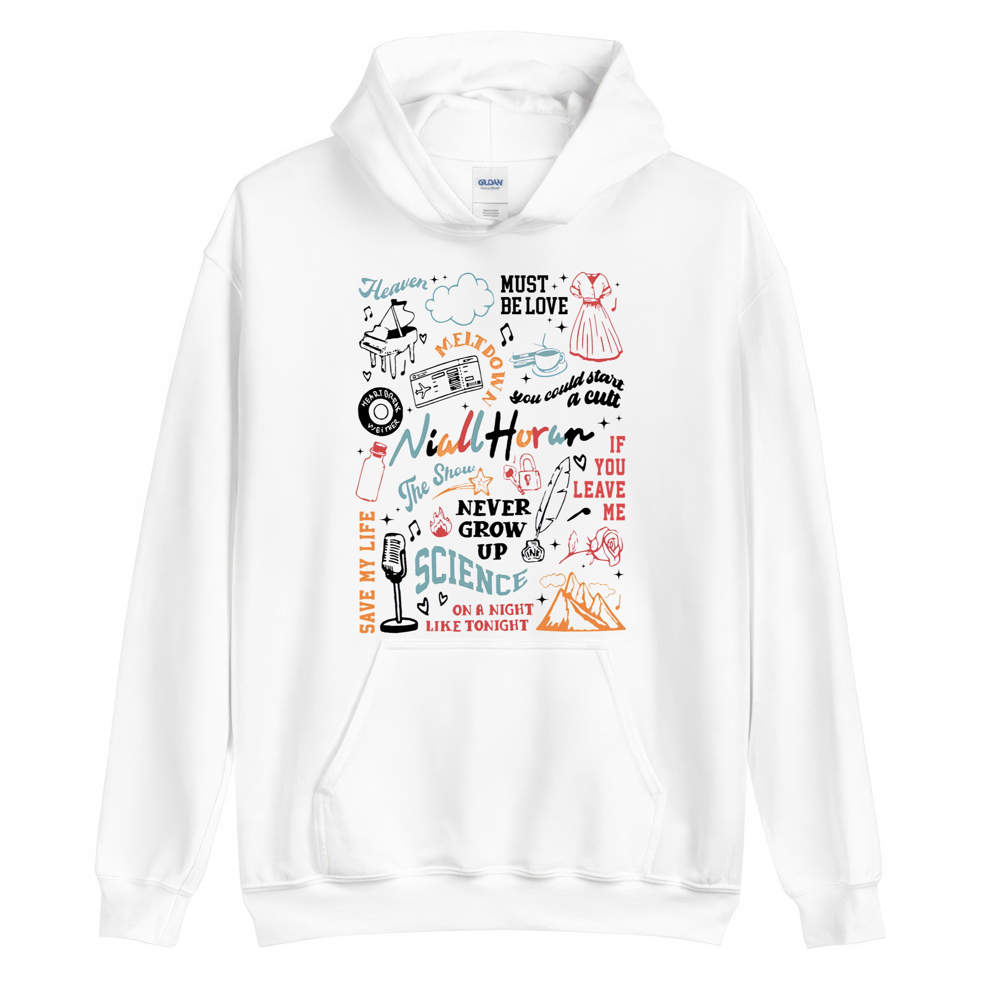 Album Tracklist Shirt for Music Lovers, Live On Tour 2024 Graphic Shirt ...