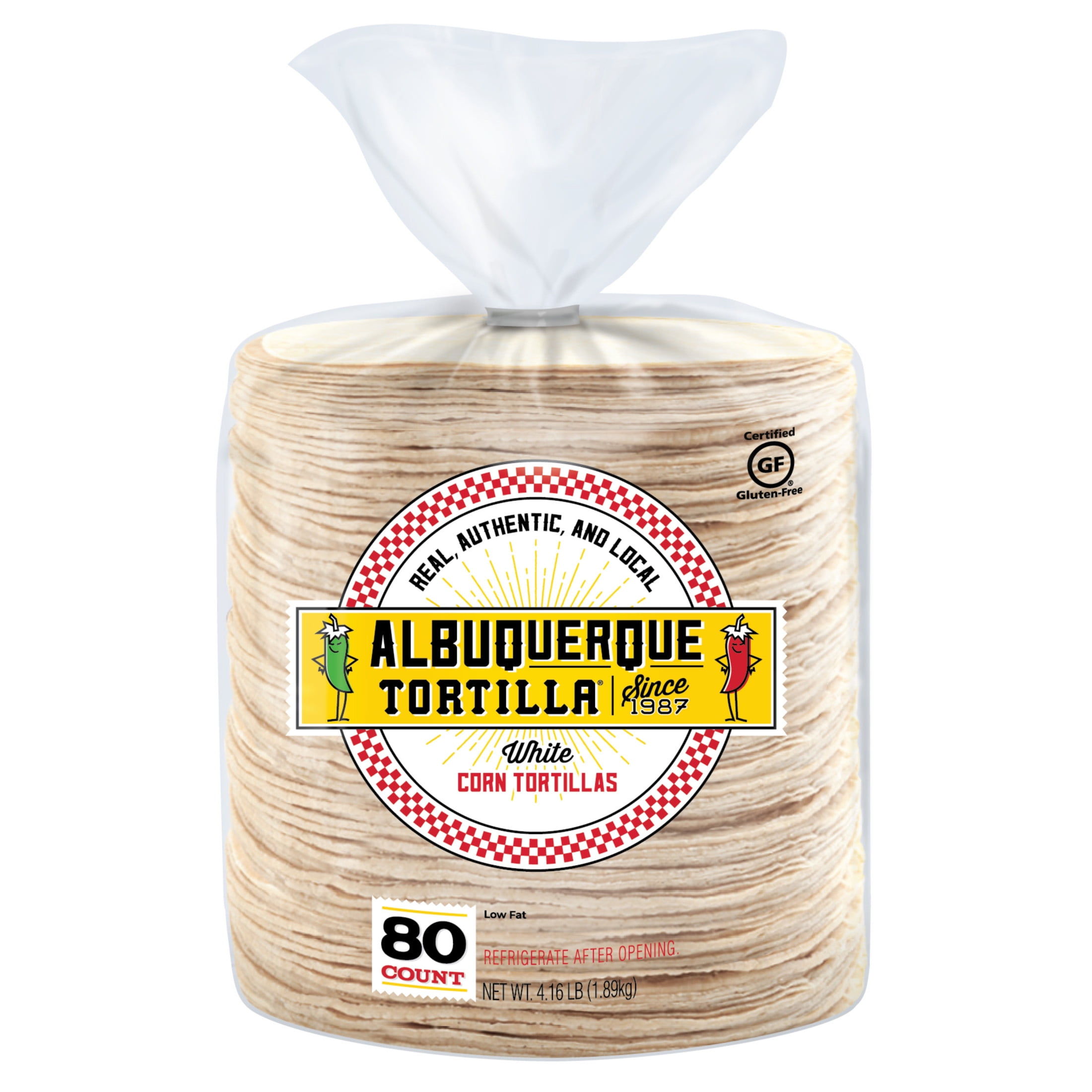 Albuquerque White Corn Tortillas, 80 Count - Walmart.com