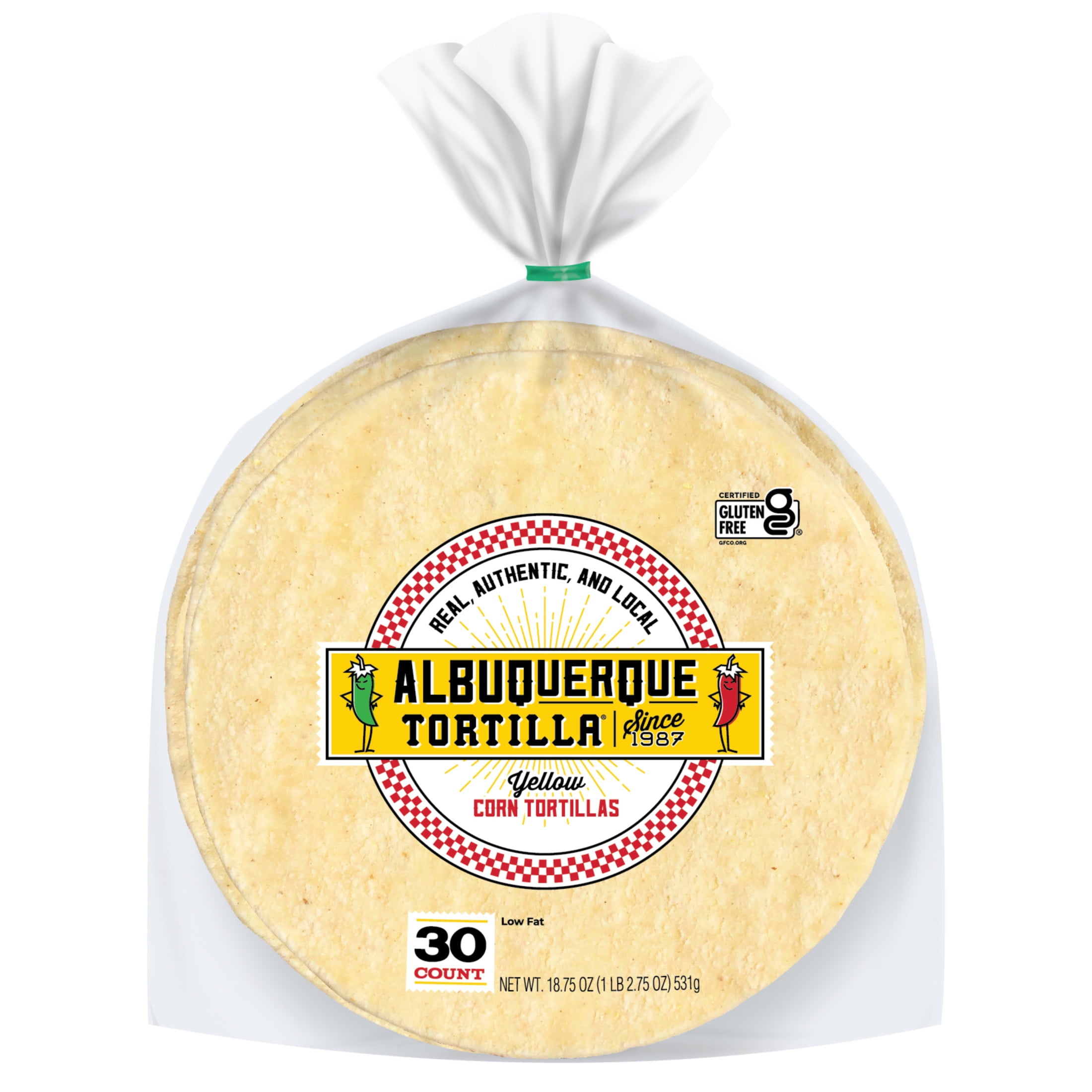Albuquerque Yellow Corn Tortillas, 30 Count - Walmart.com