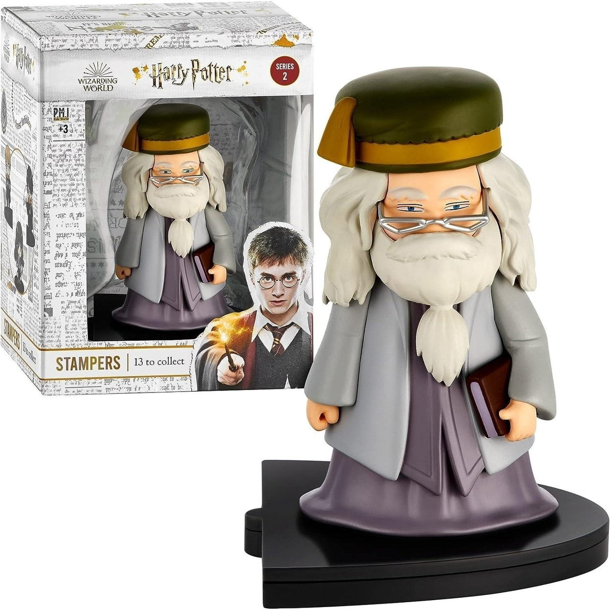 Albus Dumbledore Ink Stamper Figure Harry Potter Magical Fantasy ...