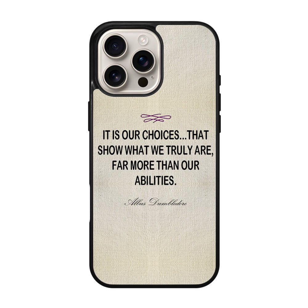 Albus Dumbledore Quote Phone case, Phone Case For iPhone 16 15 14 13 12 ...