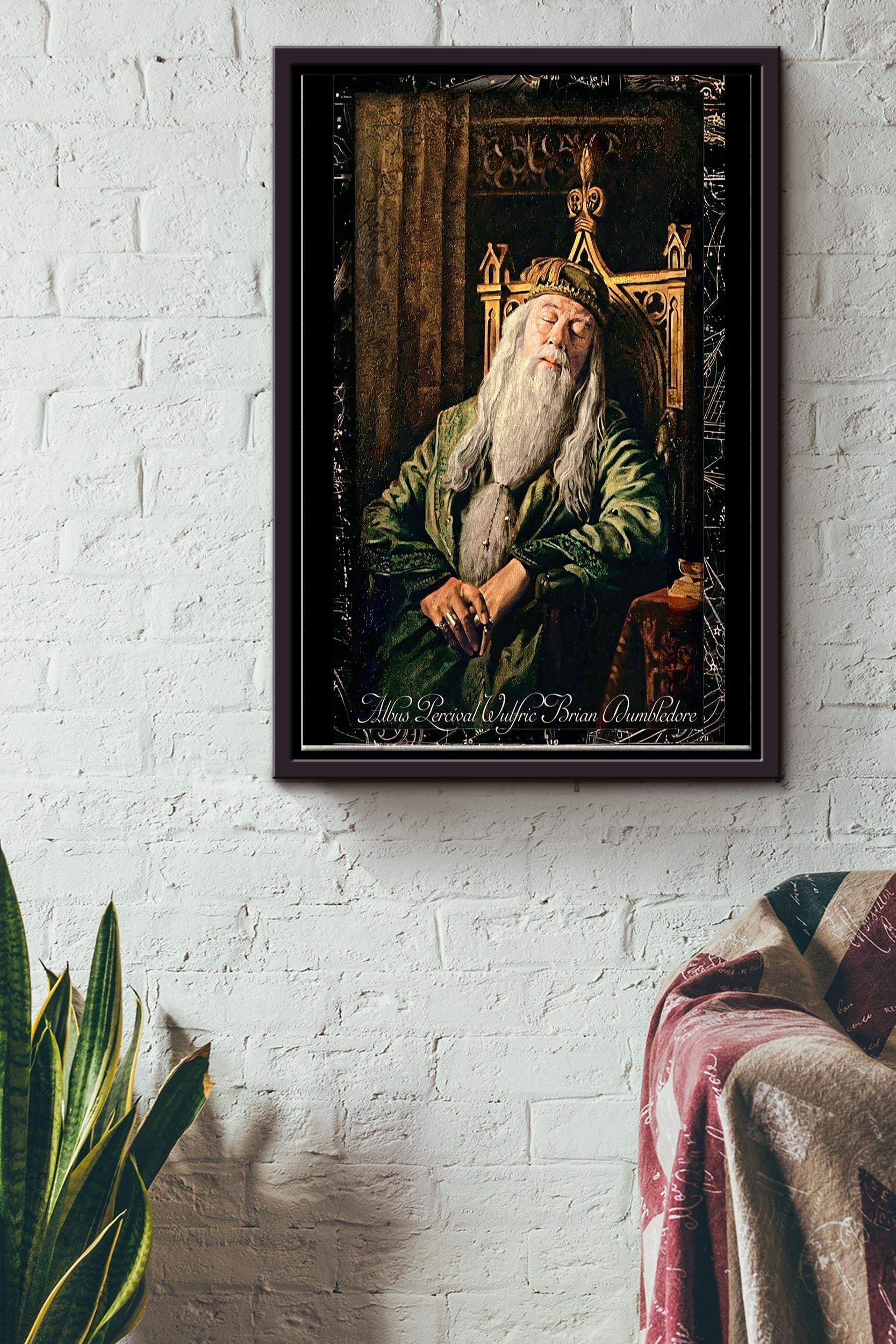 Albus Percival Wulfric Brian Dumbledore Sleeping Poster Harry Potter ...