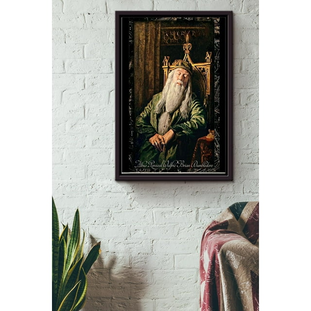 Albus Percival Wulfric Brian Dumbledore Sleeping Poster Harry Potter ...
