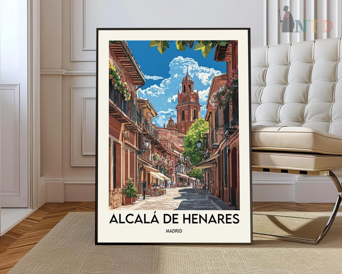 Alcalá De Henares Print, Alcaláalcalá Poster, Alcalá Photo, Alcalá ...