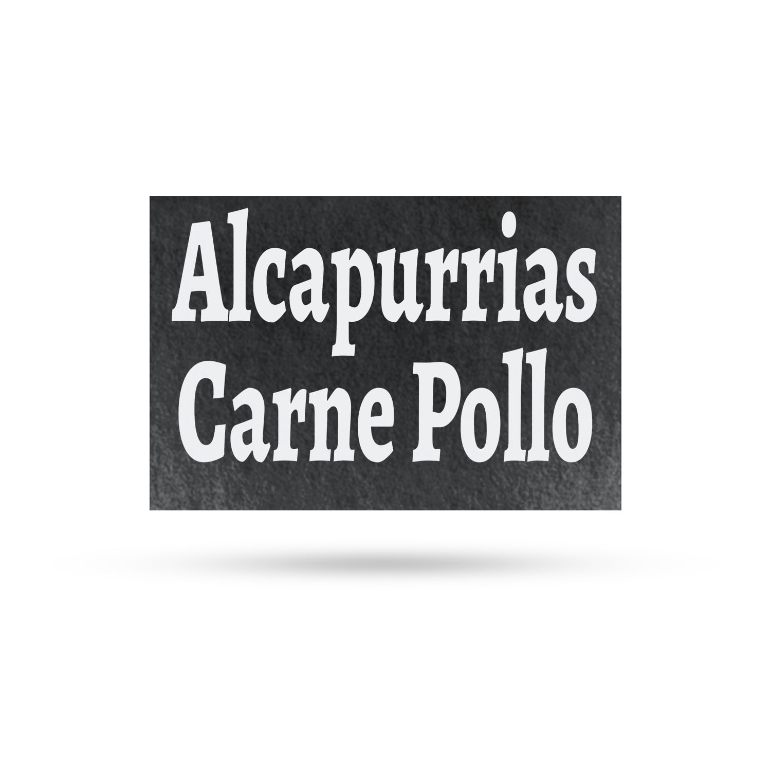 Alcapurrias Carne Pollo Vinyl Decal 24 Inch x 36 Inch Weatherproof ...