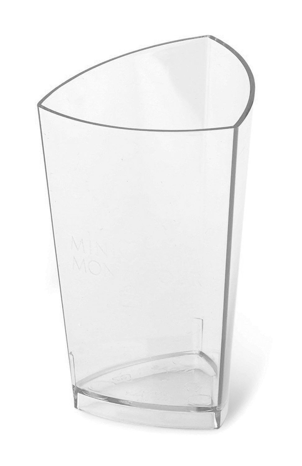 Alcas 2.37-Oz Mini Mon Amour"Shield Bijoux" Clear Plastic Dessert Cup 1 ...