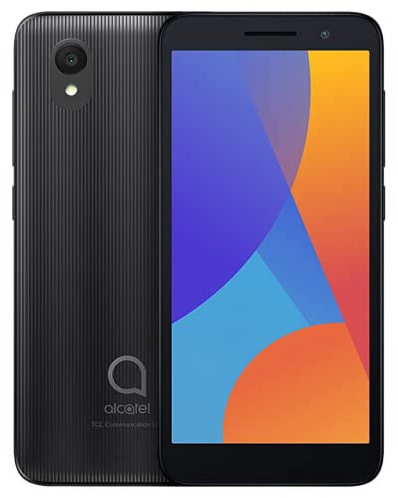 Alcatel 1,16GB RAM 4G Dual SIM Smartphone (Unlocked), Volcano Black ...