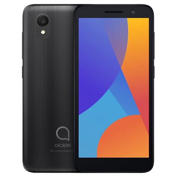 Alcatel 1,16GB RAM 4G Dual SIM Smartphone (Unlocked), Volcano Black ...
