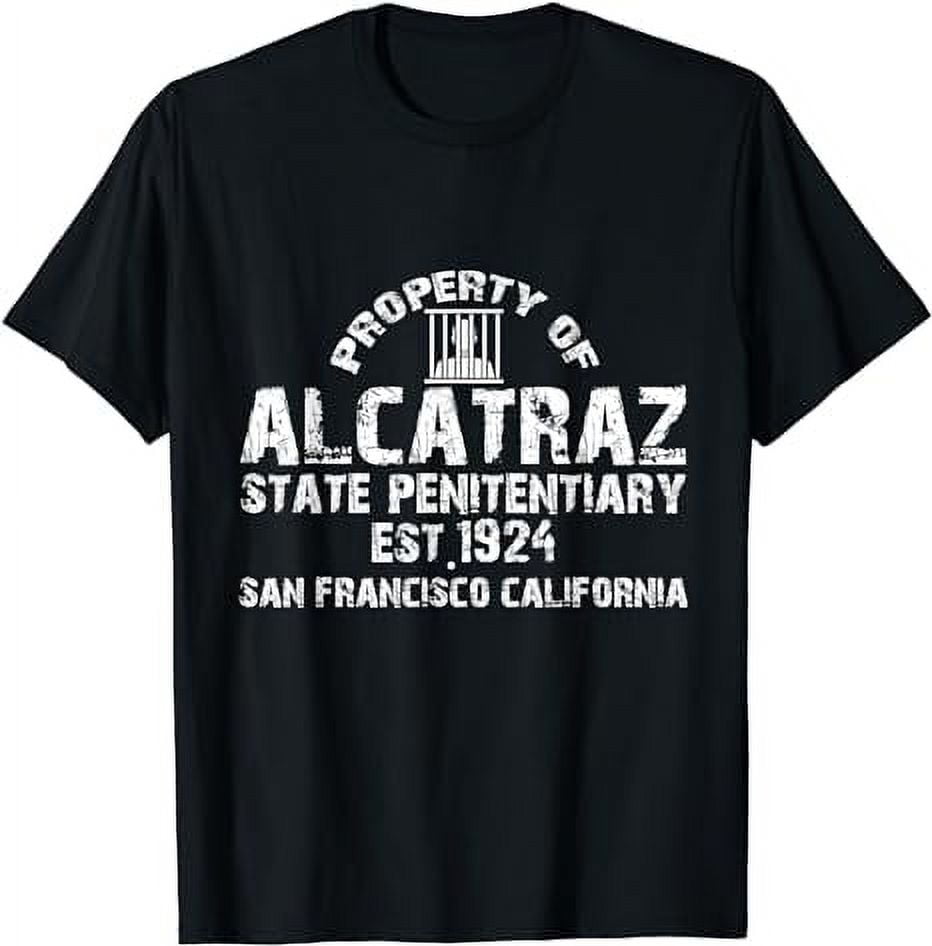 Alcatraz Prison Inmate from 1924 San Francisco Bay T-Shirt - Walmart.com