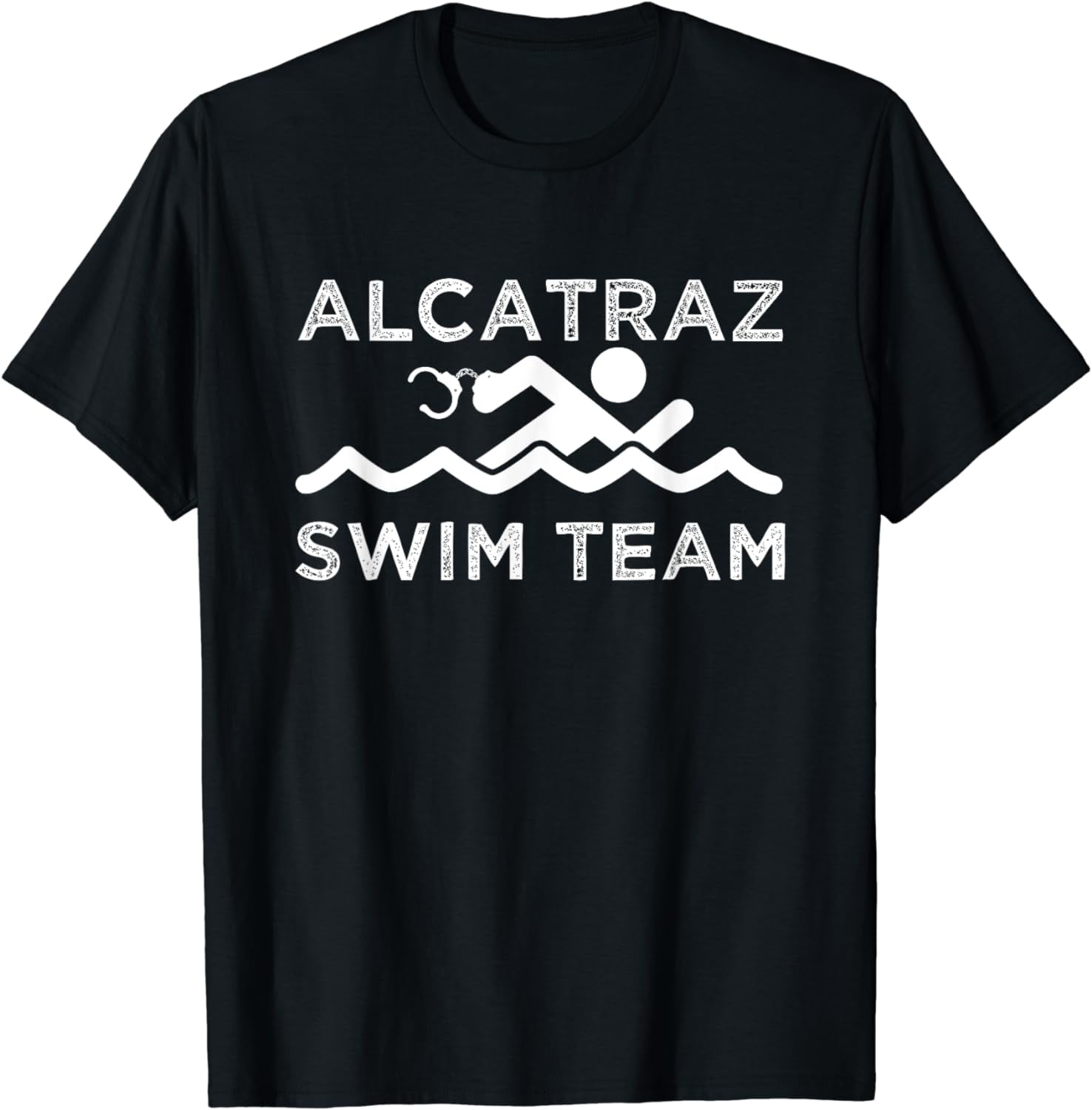 Alcatraz Swim Team Perpetrator Jail Prison Inmate Police T-Shirt ...