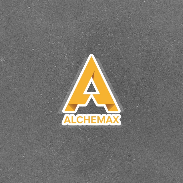 Alchemax New York Logo Sticker - Sci-Fi Corporate Emblem Decalphone ...