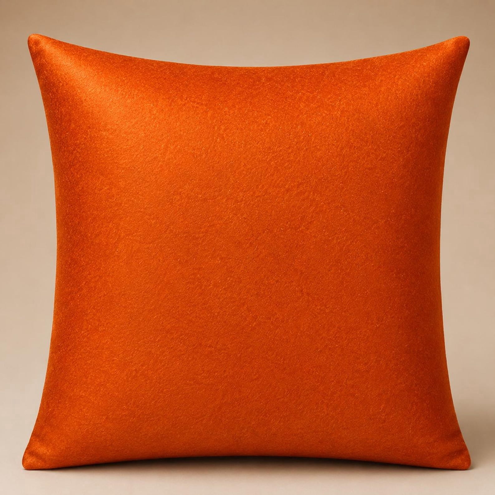 Alchemic Living Set of 2 Burnt Orange Luxurious Soft Silky Satin ...