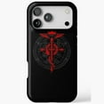 Alchemist Flamel Symbol Anime Art iPhone Case 17 11 12 13 14 15 16 Pro ...