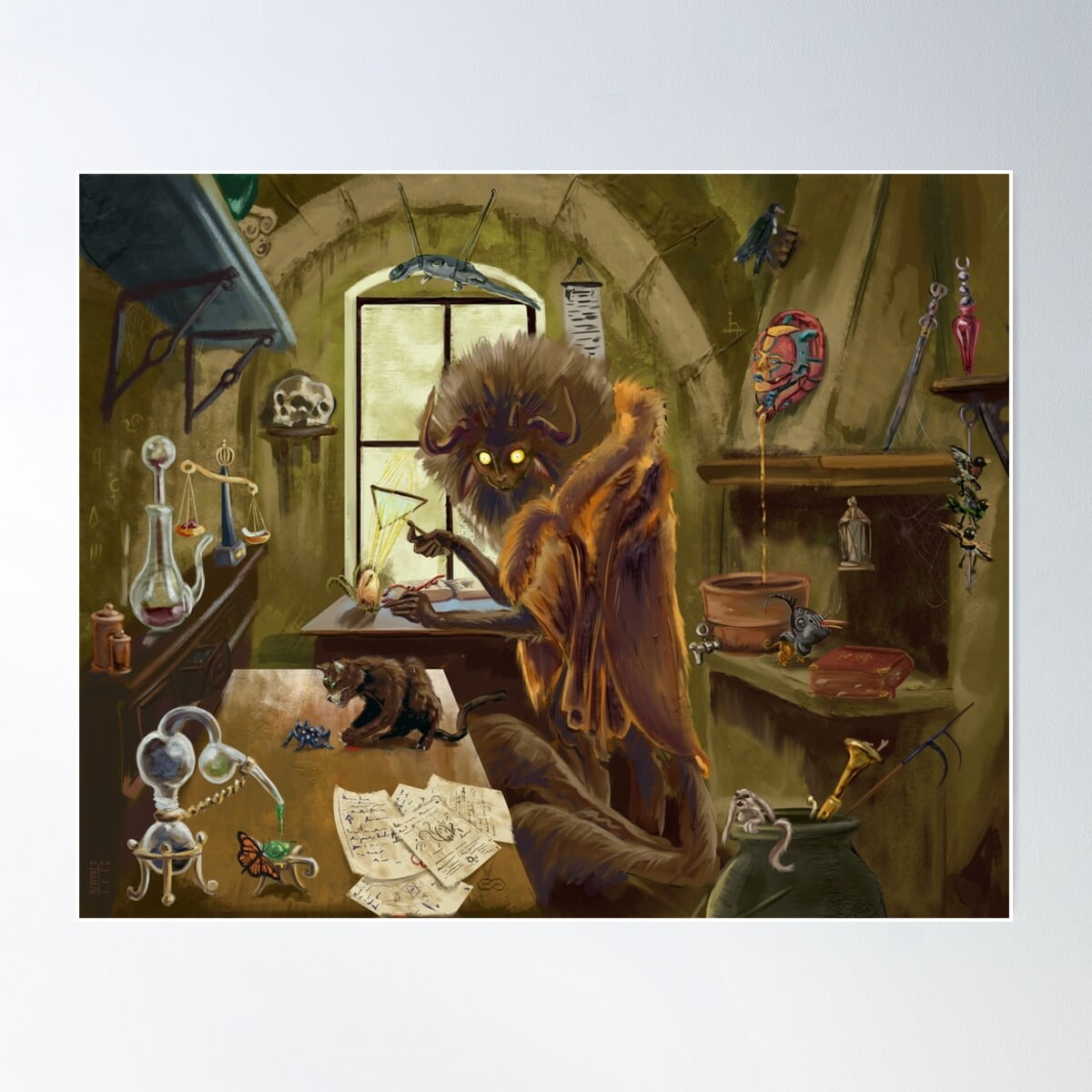 Alchemist Poster Wall Art, Modern Wall Decor For Living Room Bedroom ...