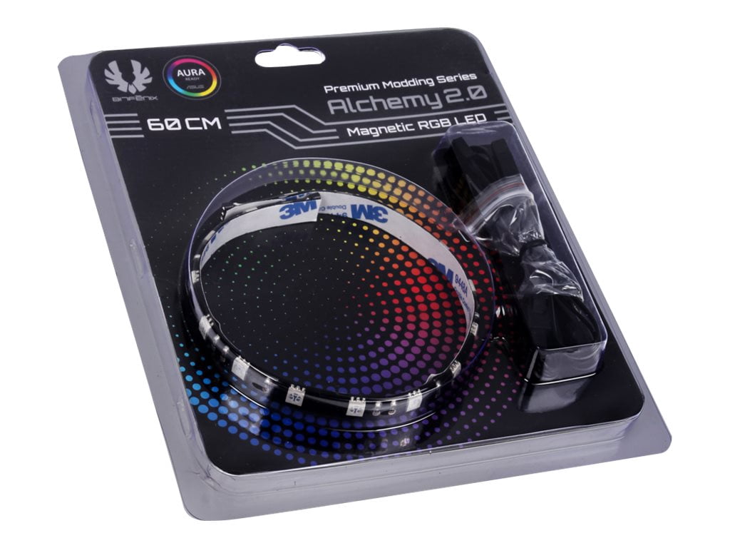 BitFenix Magnetic RGB LED Strip, 60dm (BFA-RGB-60MK30N-RP) - Walmart.com
