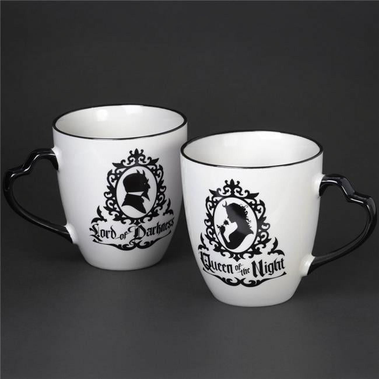 Alchemy Gothic CM2 Queen & Lord Mug Set, Black & White - 350 ml ...