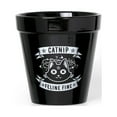 Alchemy Gothic Garden Catnip Ceramic Plant Pot - Black - Walmart.com