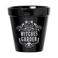 Alchemy Gothic Witches Garden Ceramic Plant Pot - Black - Walmart.com