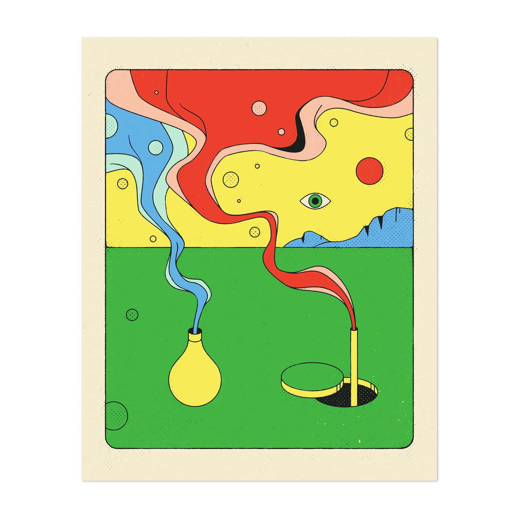 Alchemy - Illustration Surrealism Abstract Modern Art Psychedelic ...