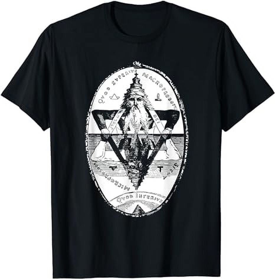 Alchemy Symbol As Above So Below Shirt T-Shirt - Walmart.com
