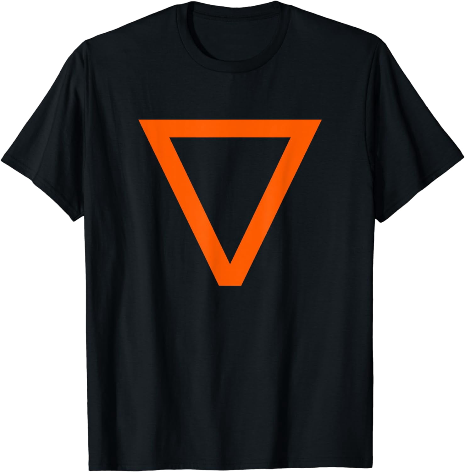 Alchemy Water Symbol Triangle Orange T-Shirt - Walmart.com