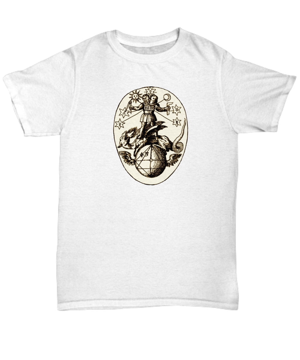 Alchemy symbol shirt - Alchemical rebis - occult esoteric alchemist ...