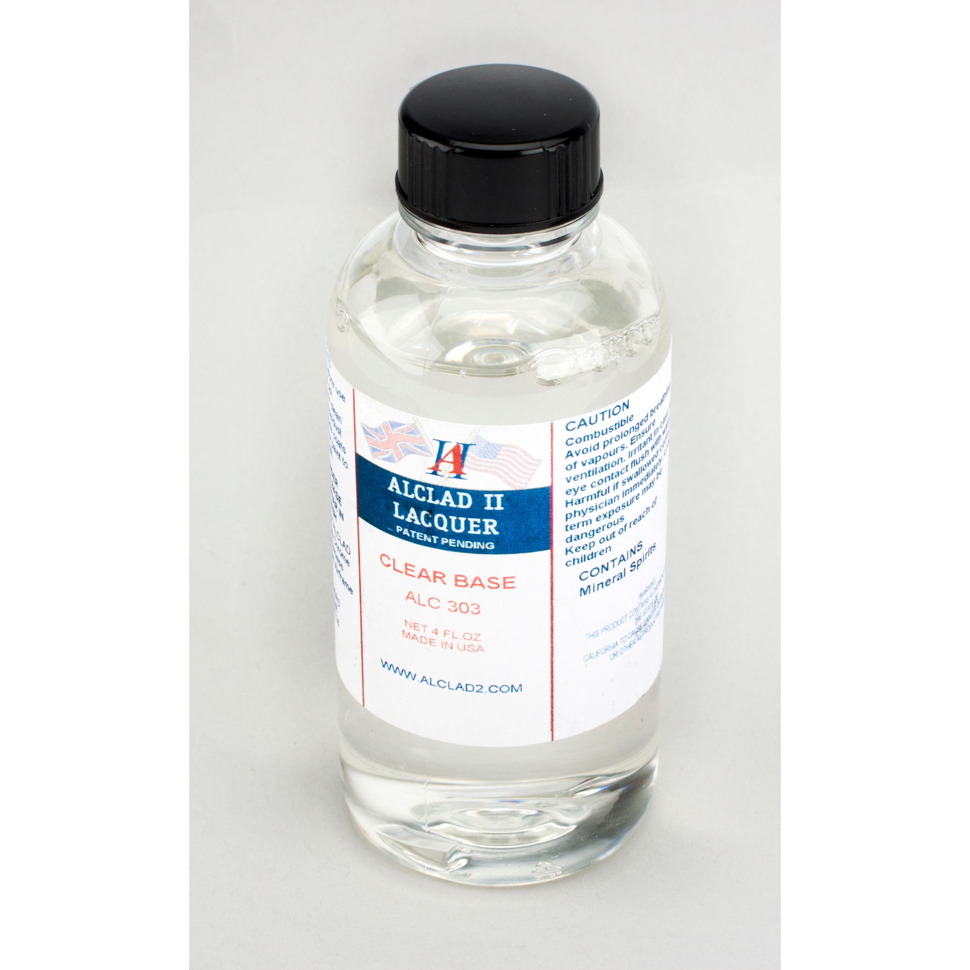 Alclad II Lacquers Clear Base/Plastic Primer 4oz, ALC303 - Walmart.com