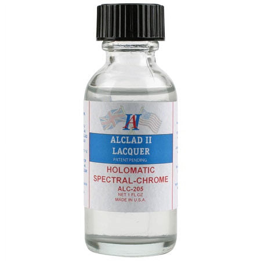 Alclad II Lacquers Holomatic Spectral Chrome 1oz ALC205 Lacquer Primers ...