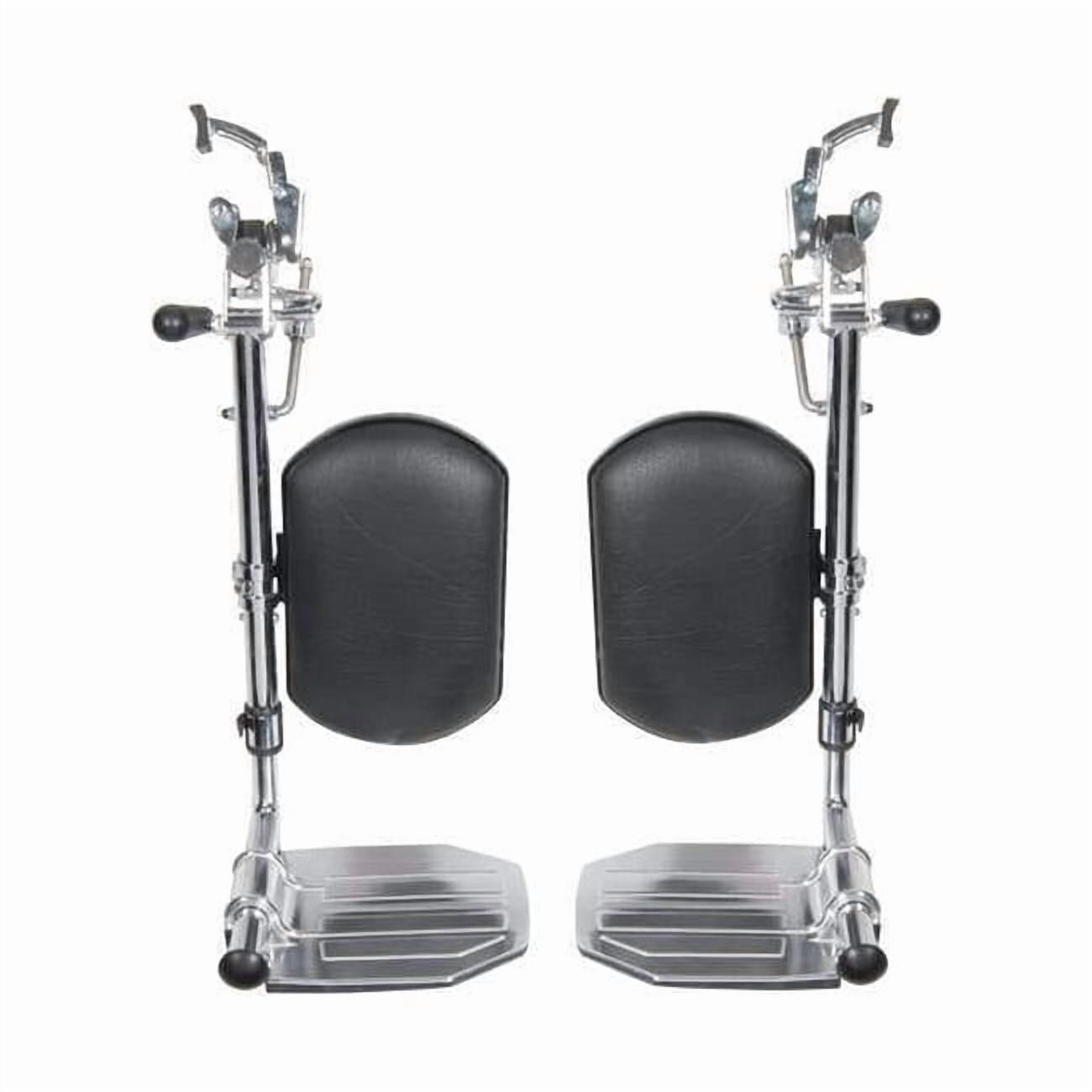 Elevating Leg Rest,Black Calf Pad,PR 83223 - Walmart.com