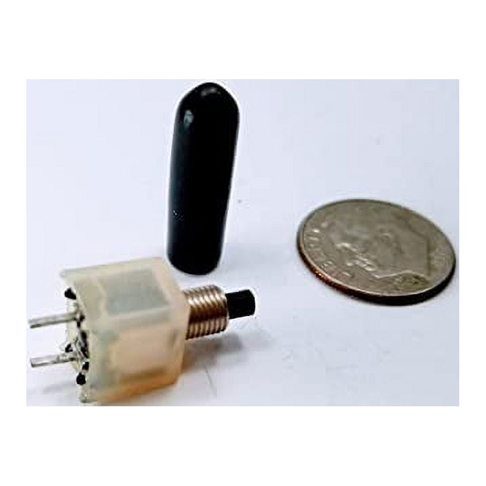 Alco SPST Momentary On Push Button Switch with Boot B-373 - Walmart.com