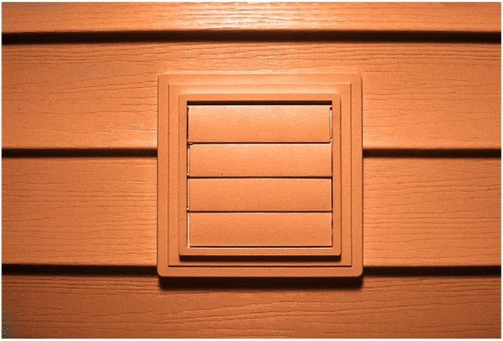 Alcoa Home Exteriors EXVENT PC Louvered Exhaust Vent - Walmart.com