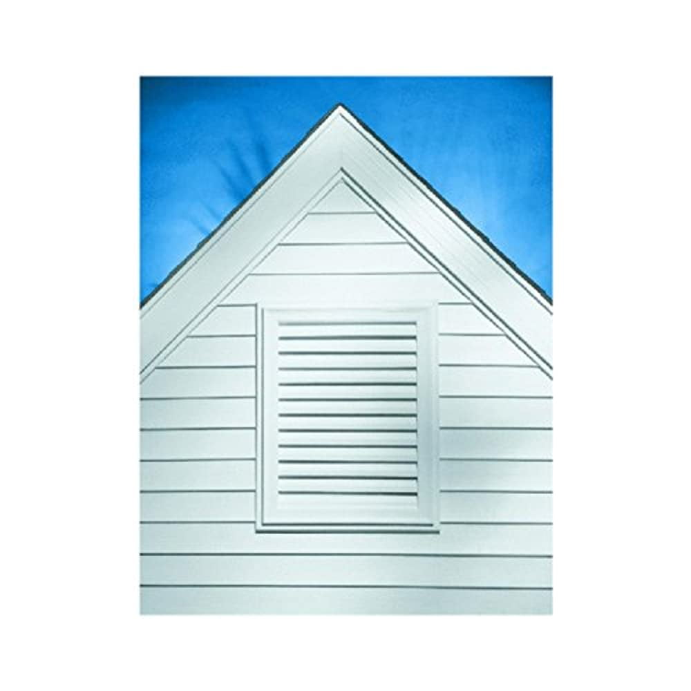 Alcoa Home Exteriors White Square Gable Vent SQGV1414 PW - Walmart.com