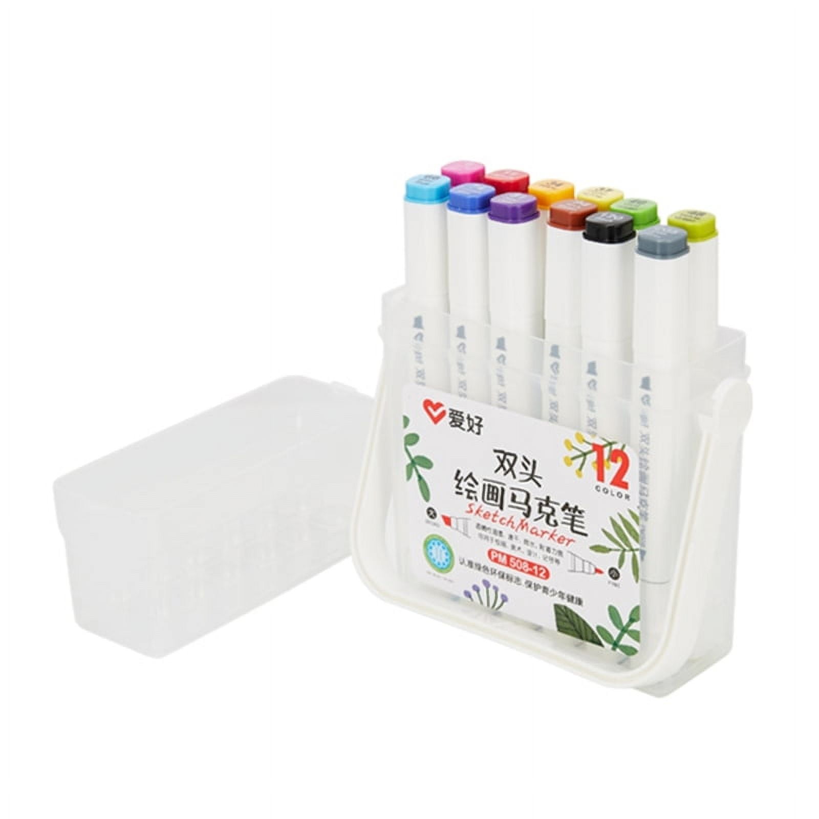 Alcohol Brush-Markers Art Marker Set Double Tipped Alcohol-based Marker ...