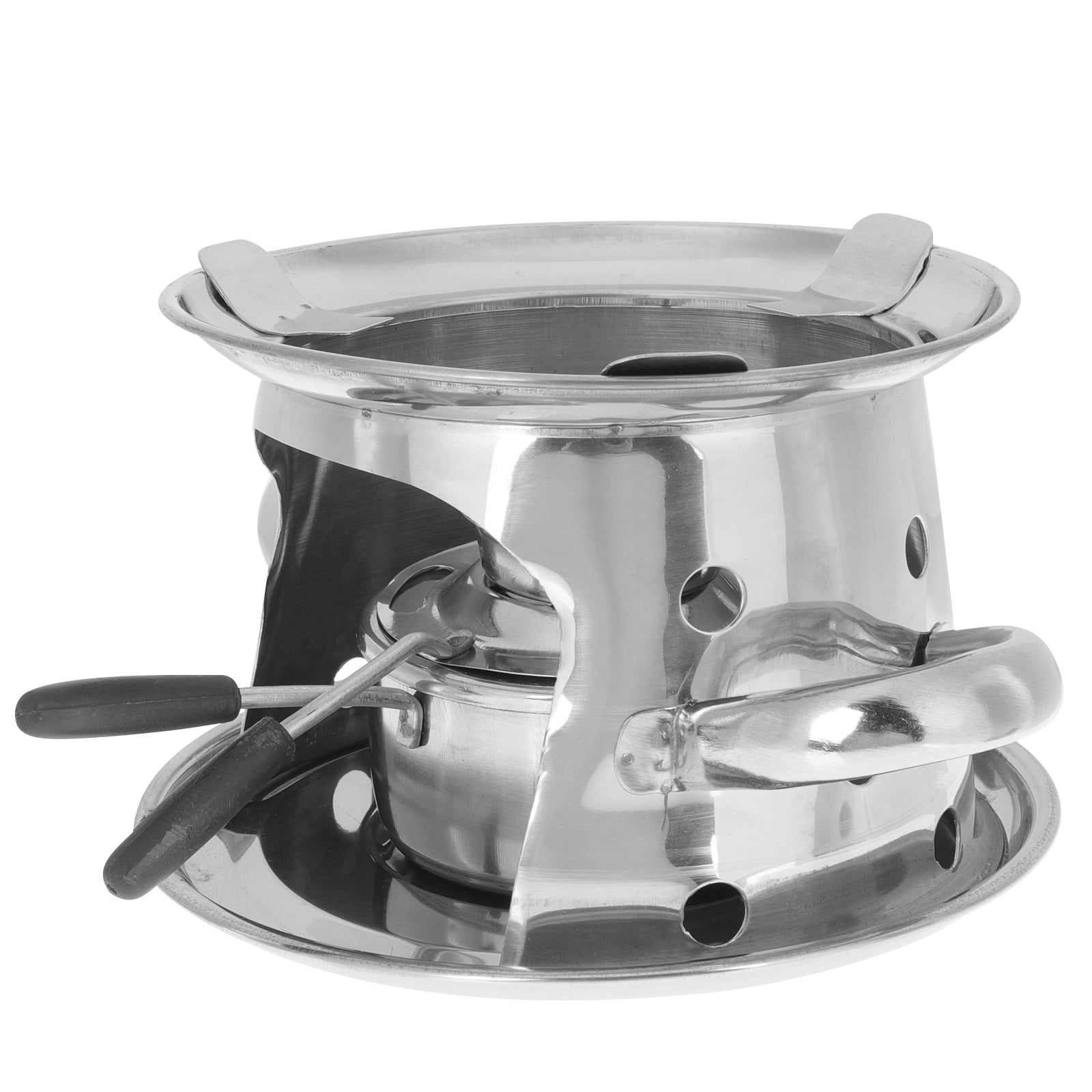 Alcohol Burner Stove Stainless Steel Hot Pot Stove for Outdoor Camping ...