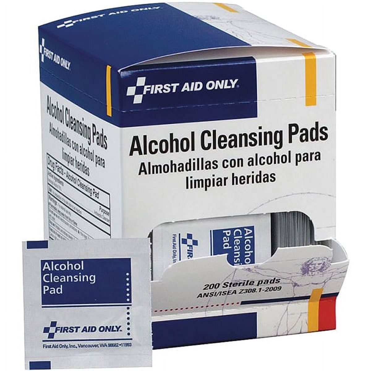 Alcohol Cleansing Wipes (Unitized Refill), 100/Box (6 Boxes) - Walmart.com