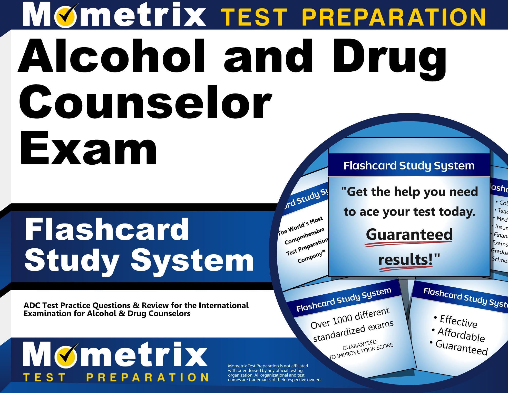 Alcohol and Drug Counselor Exam Flashcard Study System : Adc Test ...