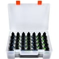 Alcohol Ink Storage Organizer Carrying Case, Holds 35pcs 0.35oz, 0.5oz ...