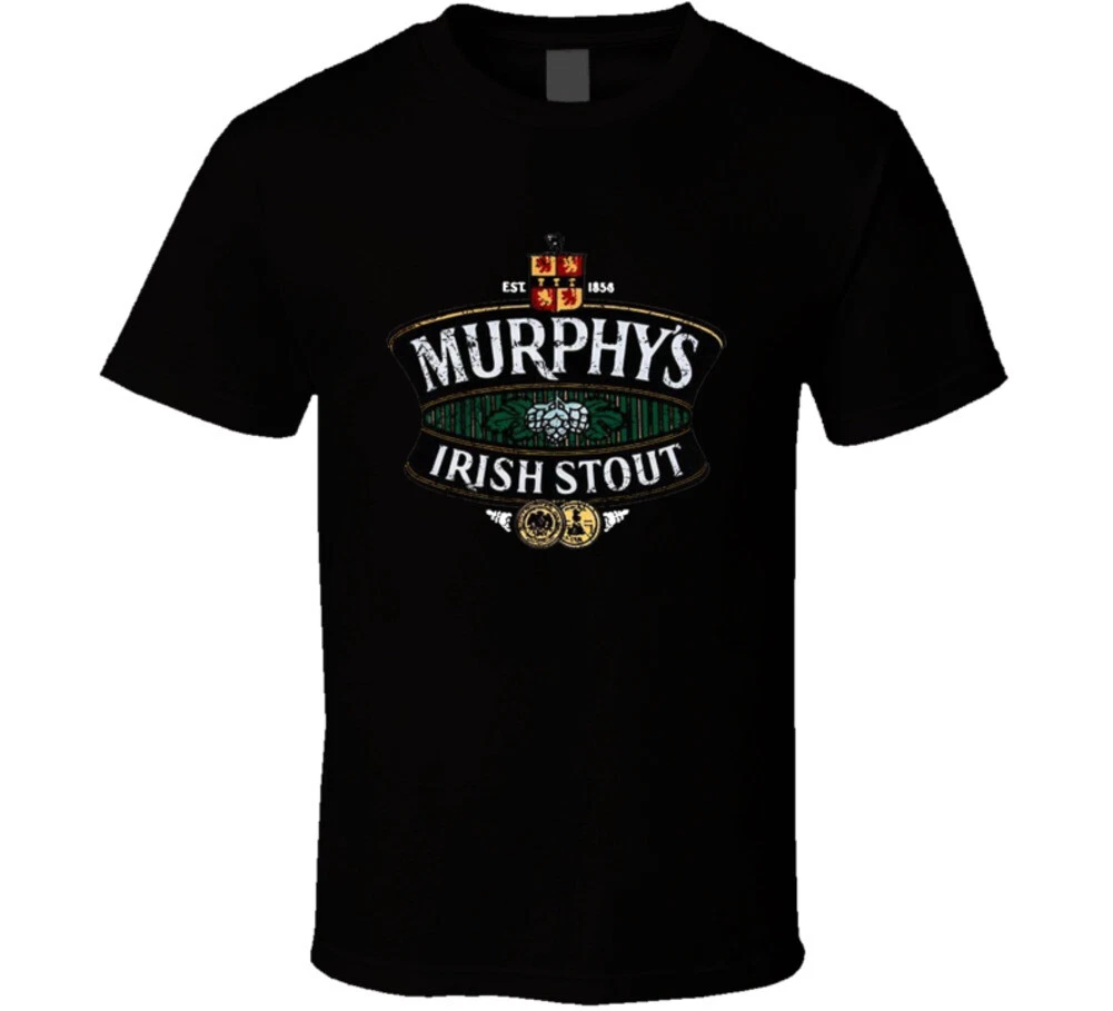 Alcohol Murphy's Irish Stout Vintage Worn Graphic Design Cotton Unisex ...