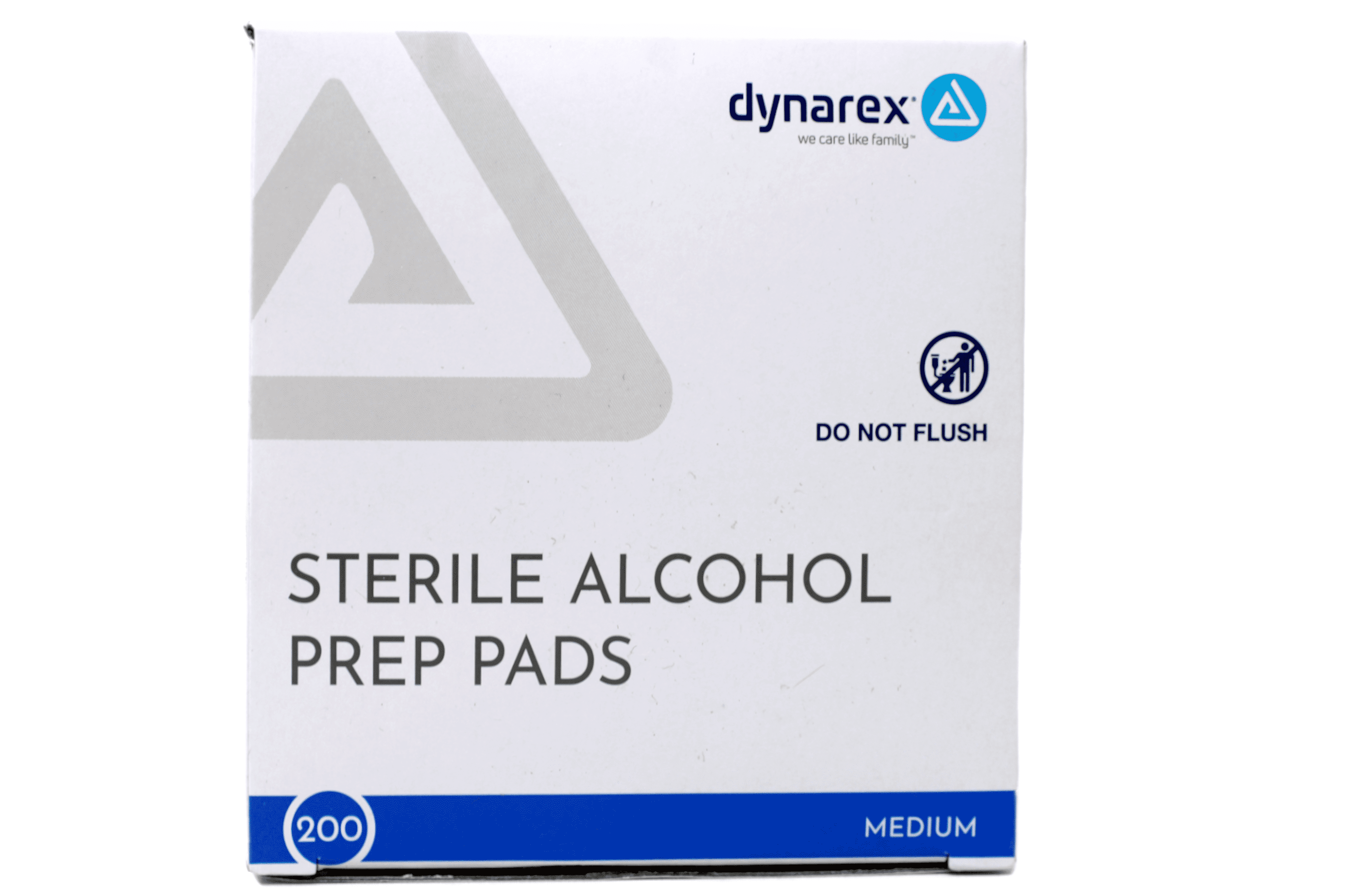 Alcohol Prep Pad Dynarex Isopropyl Alcohol, 70% Individual Packet ...