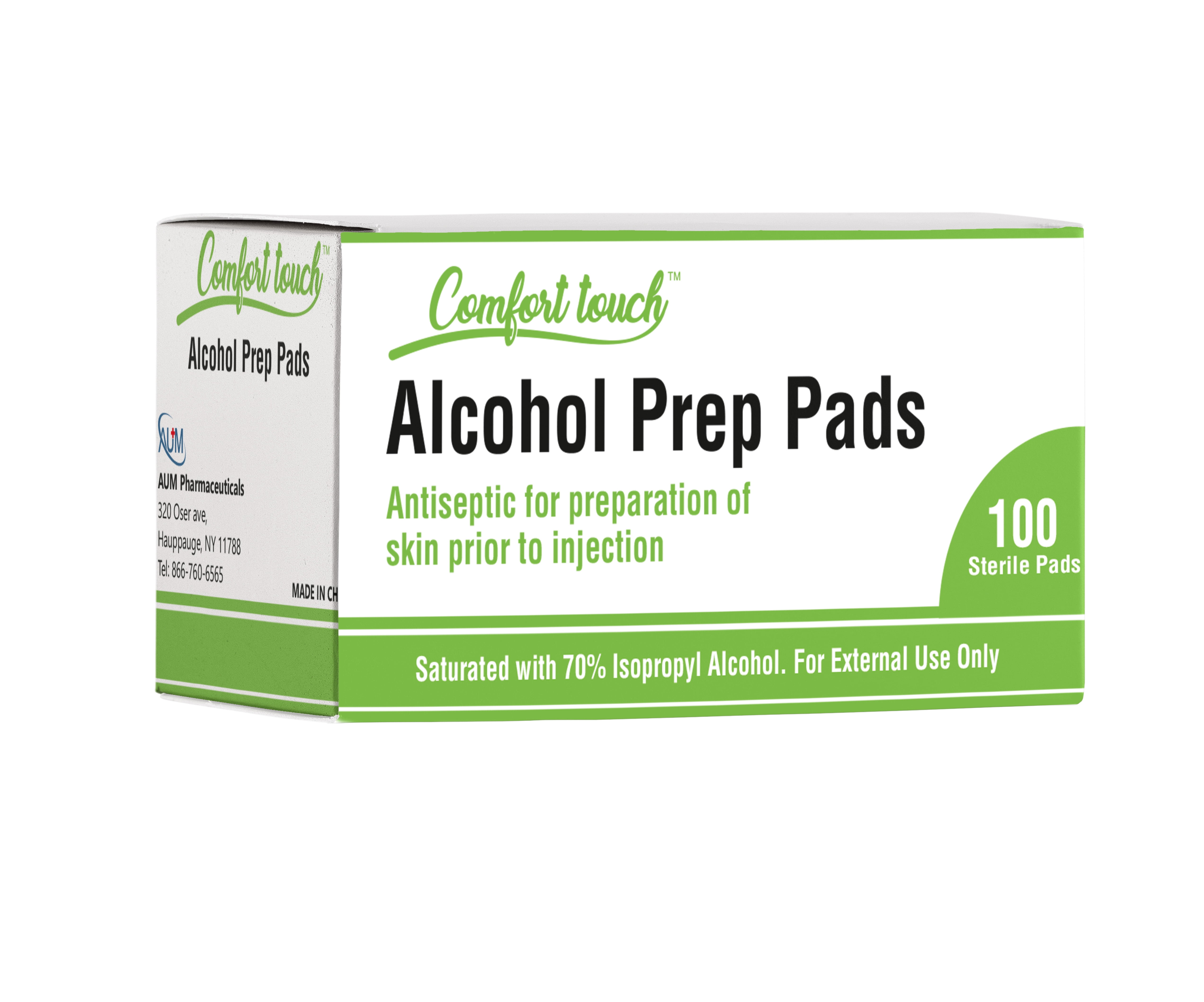 Alcohol Prep Pads - 100 Sterile Pads - Walmart.com