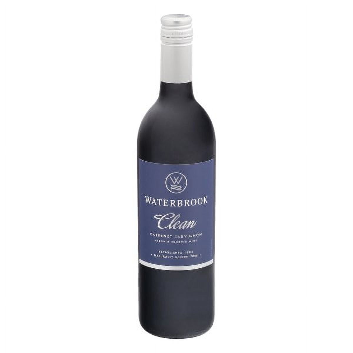 WATERBROOK CABERNET CLEAN NON-ALCOHOL NON-ALCOHOLIC 750ML 1 BOTTLE ...