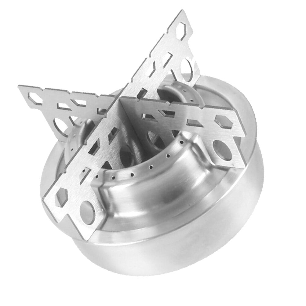 Alcohol Stove Camp Backpacking Burner Camping Stoves Silver - Walmart.com