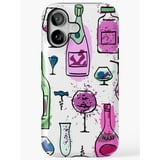 Alcohol Straightforward Bold Word Phone Case for iPhone 17 16 15 14 13 ...