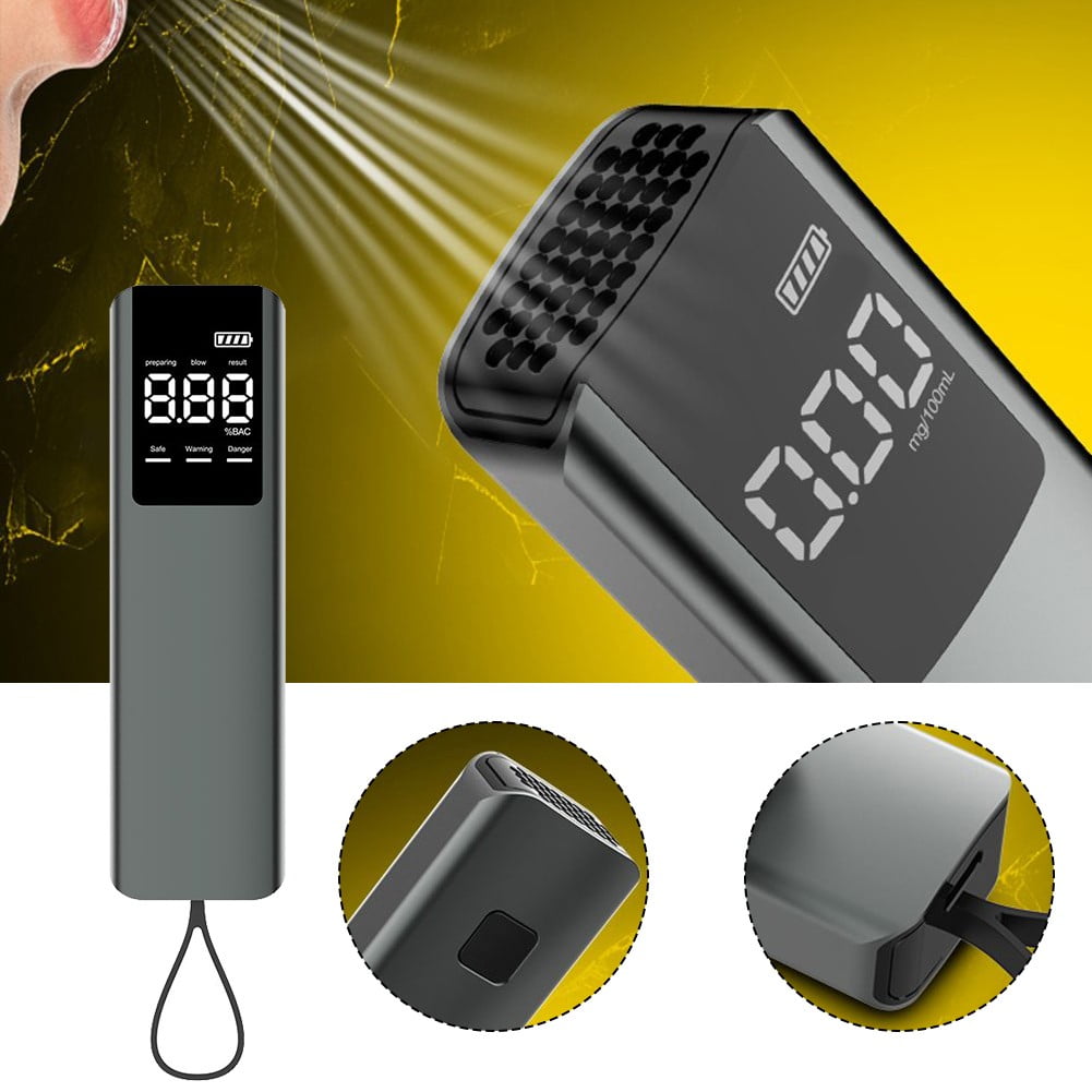 Alcohol Tester Alcoholmeter Alcohol Tester Accuracy Breathalyzer ...
