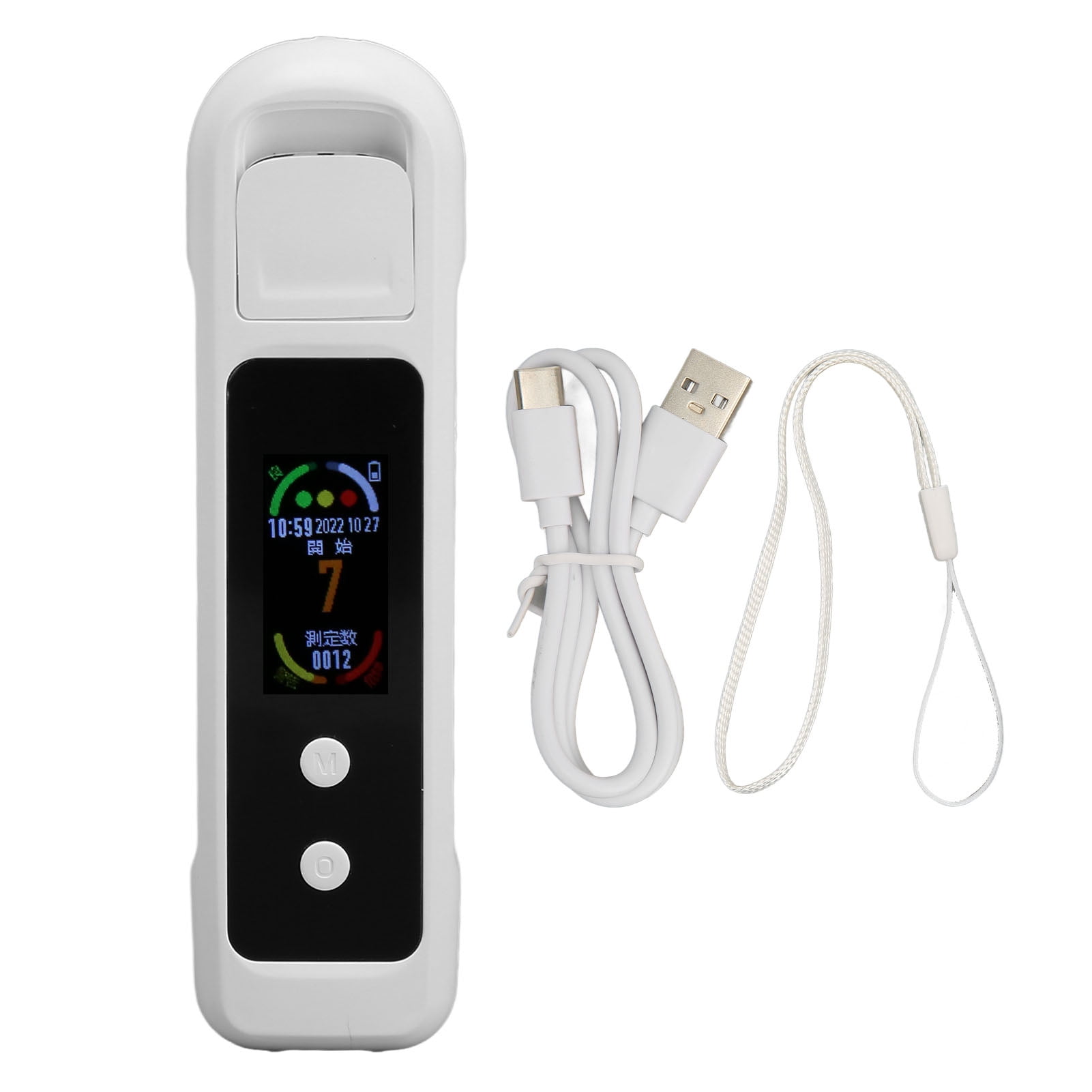 Alcohol Tester H9PRO Portable Contactless Detection White USB 200mAh ...